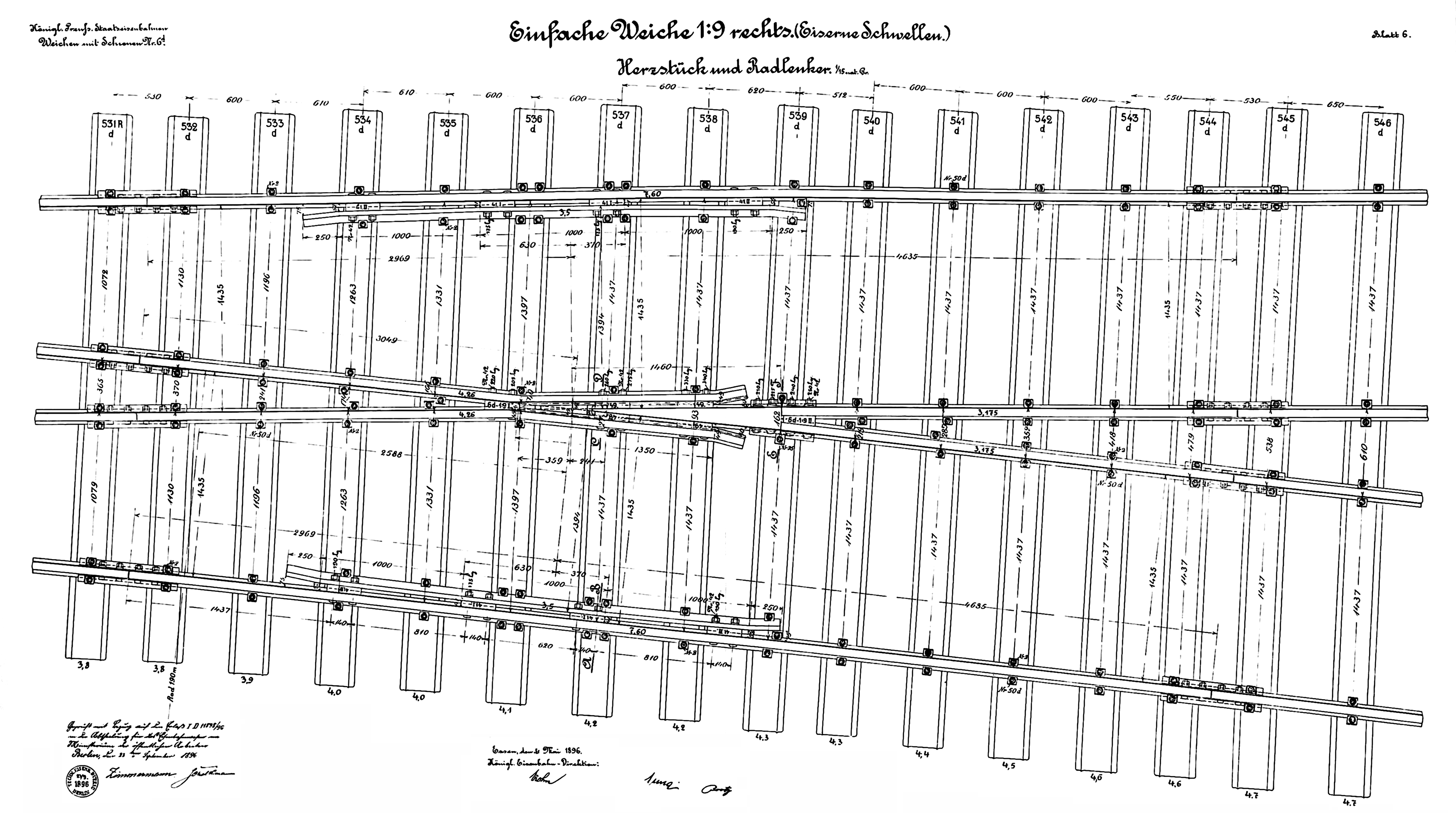 RE: Preußische Gleiswüste in Epoche I - EKW 1:7 für Doppelte ...